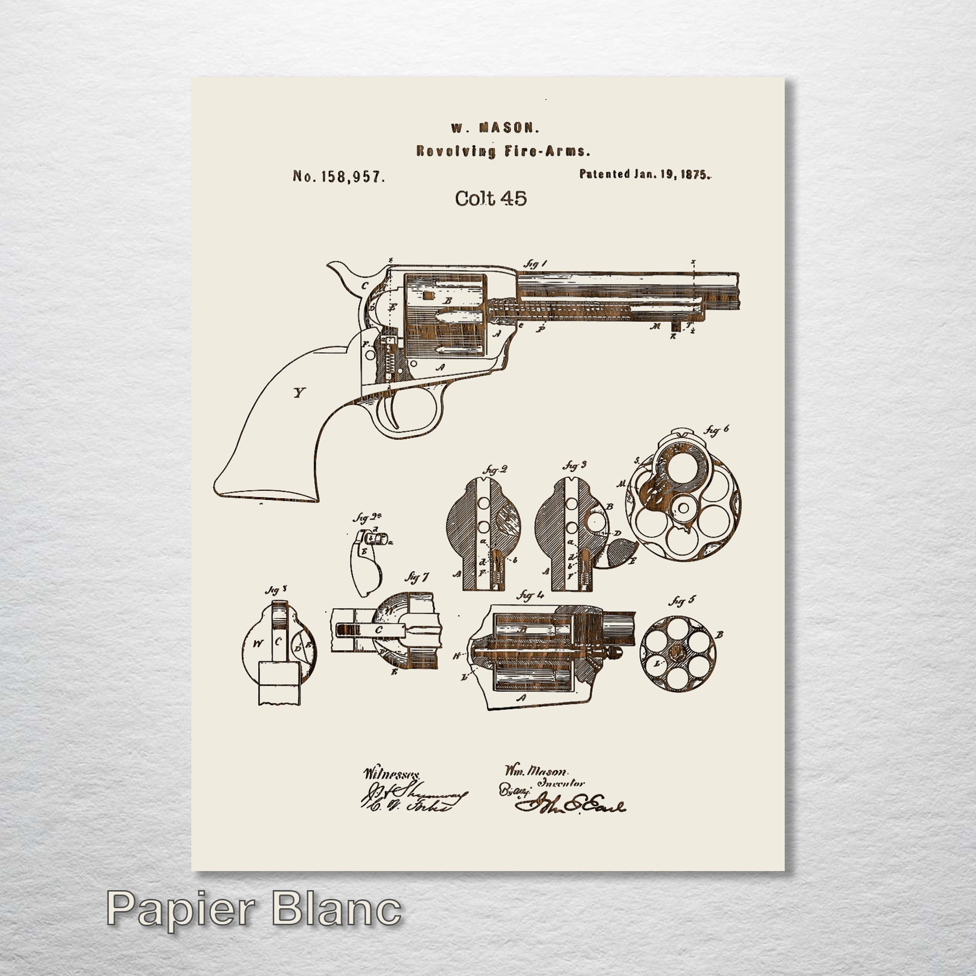 Colt Peacemaker Drawing